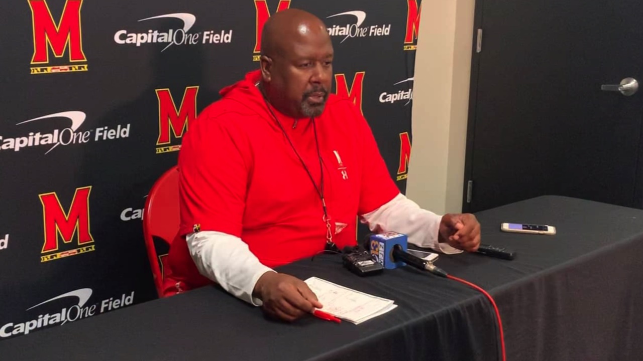 Locksley Discusses First Fall Scrimmage | Terrapin Times